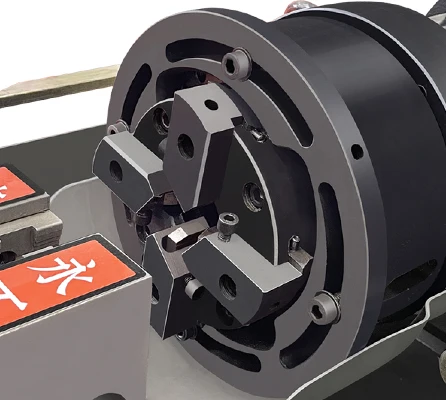 7.5KW CNC Rebar Thread Rolling Machine 30MM 40MM Customised Steel Bar ...