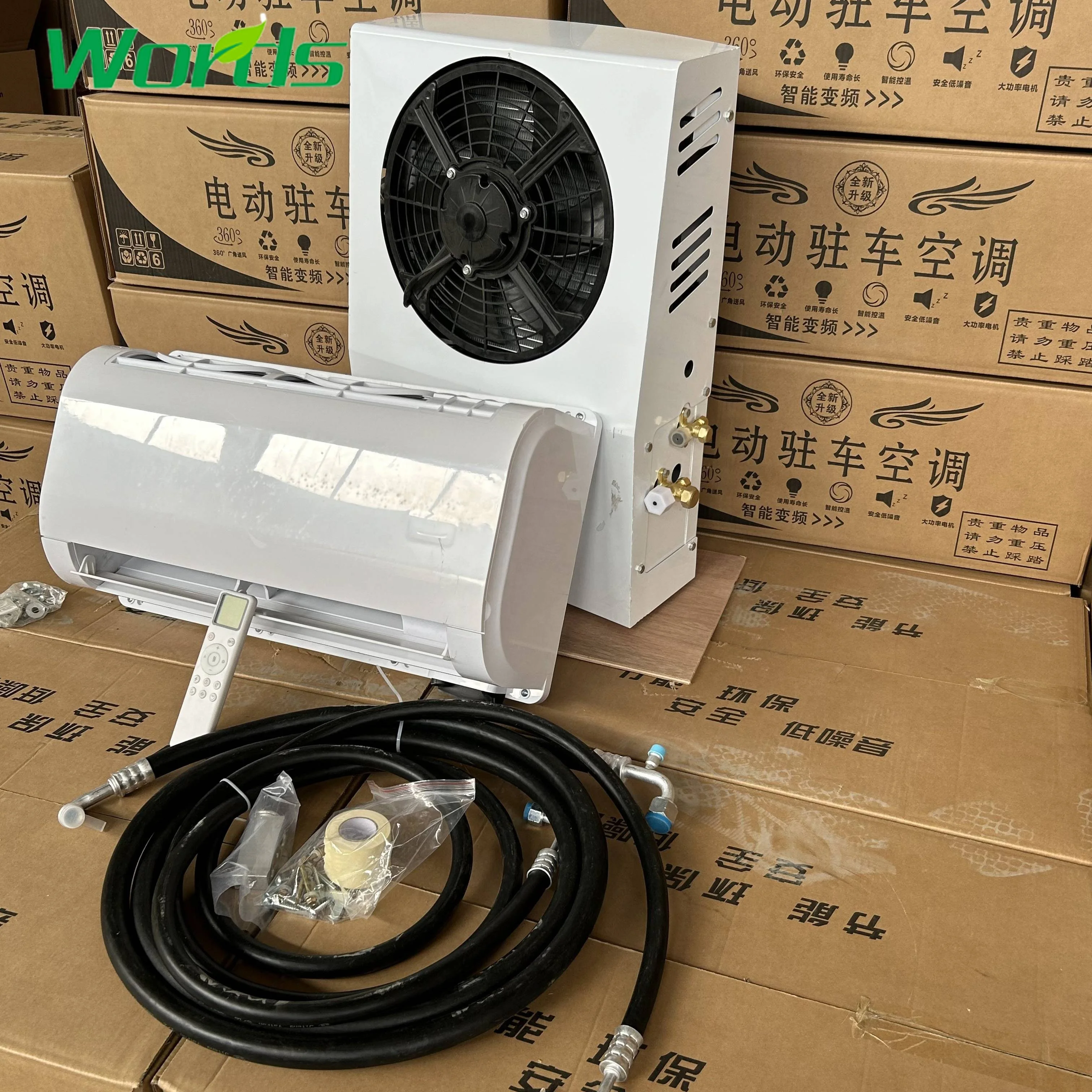 Wholesale 12V/24V Truck Electric Air Conditioner - Split Cab Cooling ...