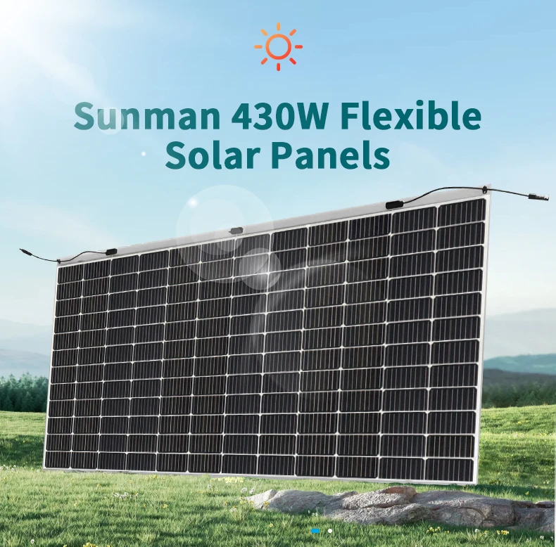 Sunman Flexible Solar Panels - Efficient Power Solutions