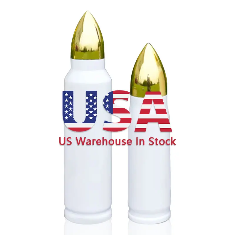 Customized 500ml 1000ml Bullet Shape Tumbler Cup 304 Stainless Steel ...