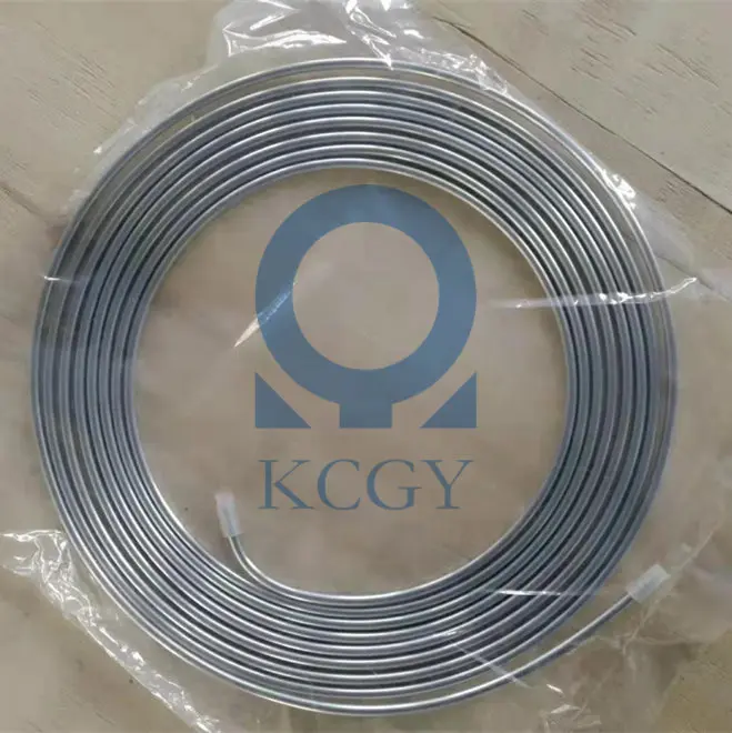 Sae J527 Copper Brazed Double Wall Steel Tube With Nylon Pa12 Coating ...