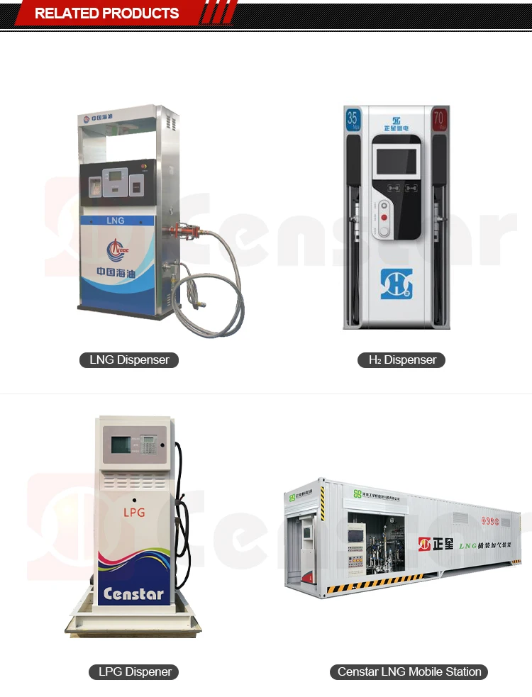 Natural Cng Gas Dispenser Filling Stations With Non-contact Ic Card ...