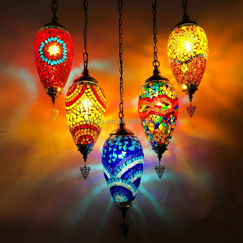 Mediterranean Style Turkish Moroccan Pendant Light