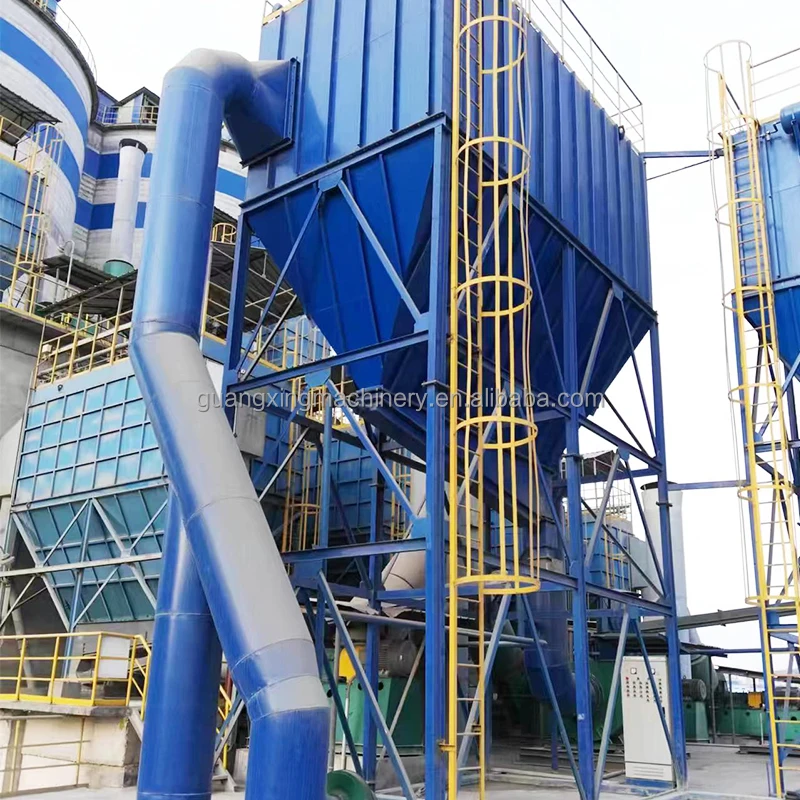 Steel Plant Dust Collection System Air Filter Bags 1000 Kw Fan Smoke ...