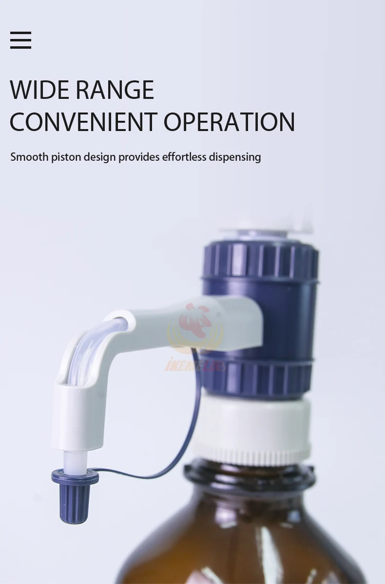 IKEME Laboratory Bottle Top Dispensers - Precision & Customization