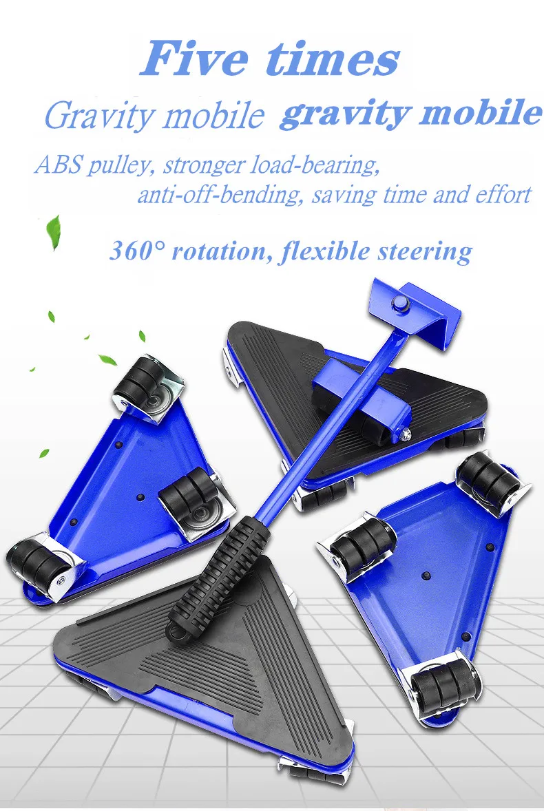 Move Tool Five Sets Of Triangular Iron Heavy Furniture Mover Tools ...