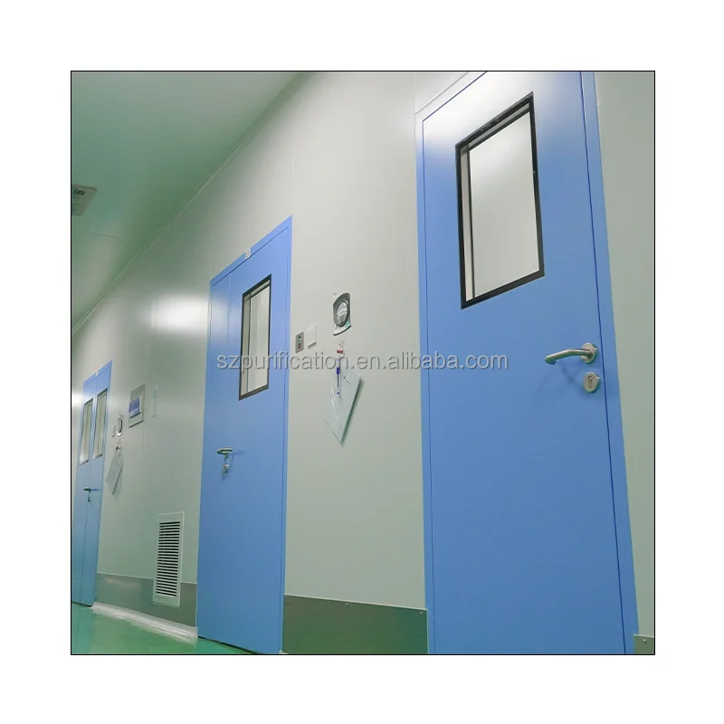 High Quality Metal Steel SS304 Cleanroom Door for Lab