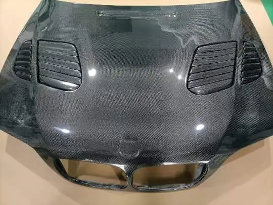 E46 2D 4D Bonnet - Carbon Fiber Hood for BMW 3 Compact