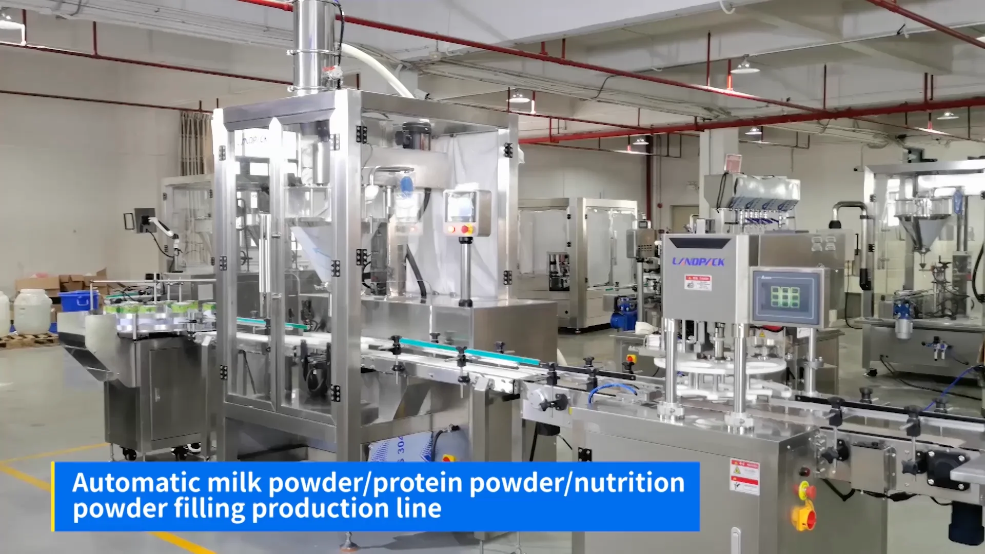 Volumetric Milk Coffee Spice Talcum Protein Powder Bottle Jar Packing ...