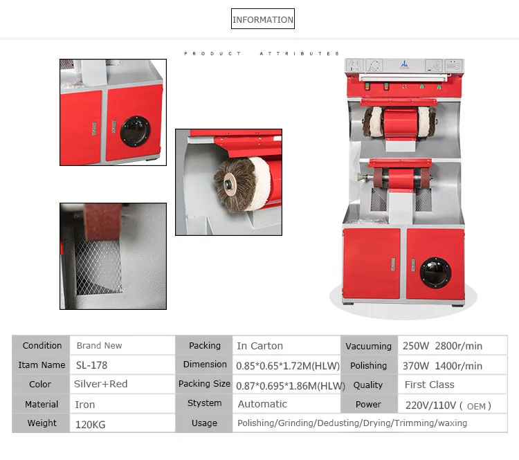 Semi-Automatic Leather Shoe Repair Machine & Cleaner | Wholesale