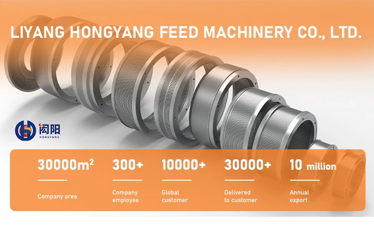 High Productivity Pellet Mill - OEM Ring Die & Roller Shells