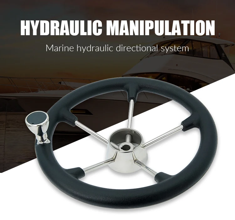Hydraulic Aluminium Boat Steering Wheel Kit,Steering Kits Wheels For ...