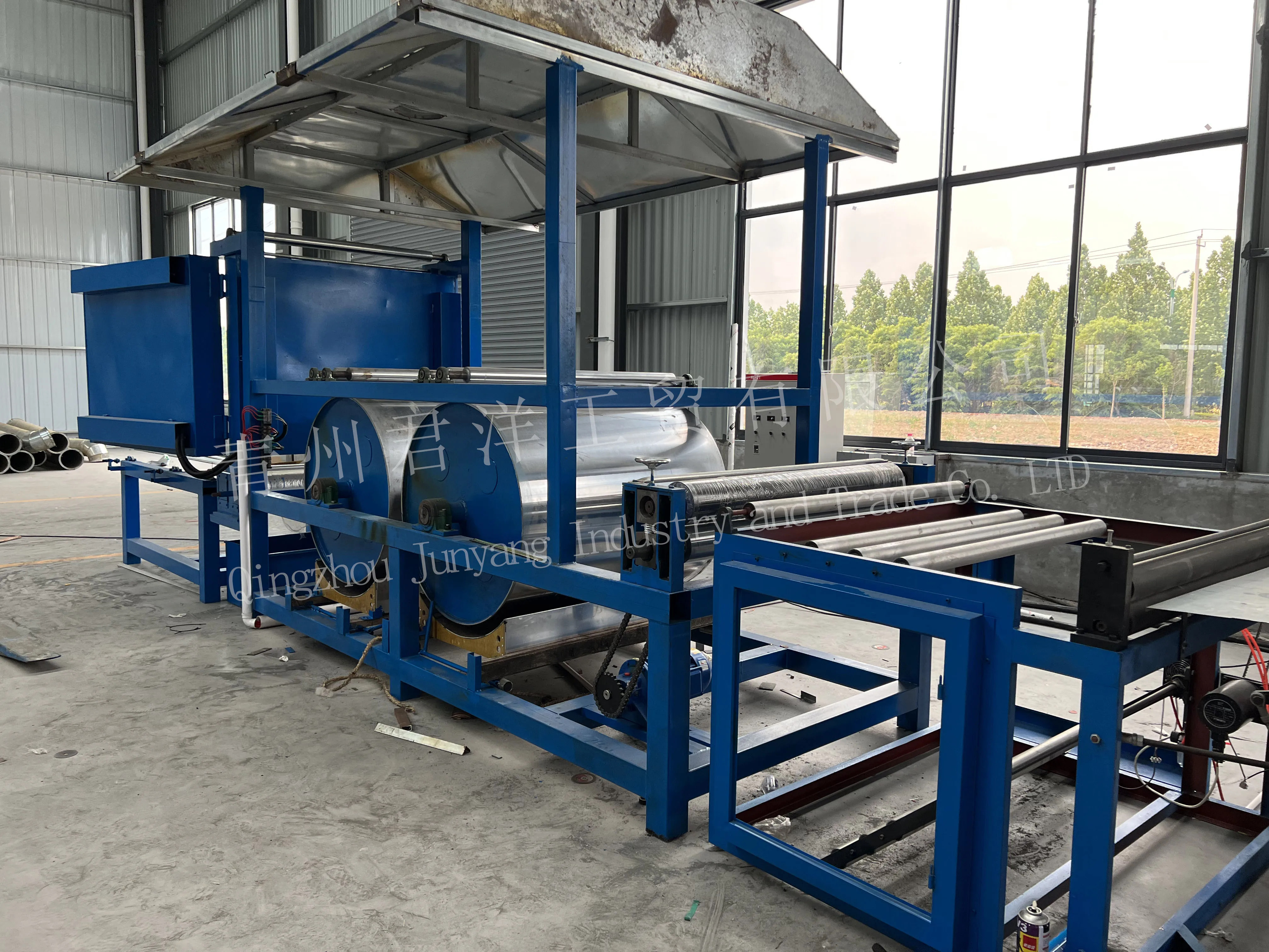 Corrugated Paper Evaporative Cooling Pad Making Machine Production Line ...