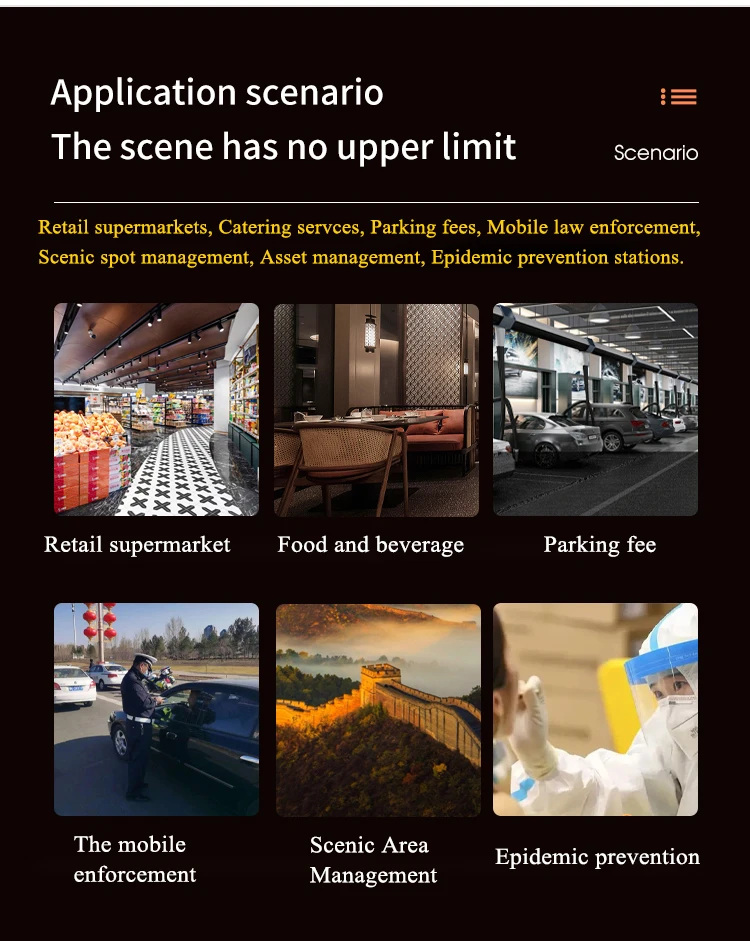 Android Rugged Handheld Pda Built In Thermal Printer Mobile Pos ...