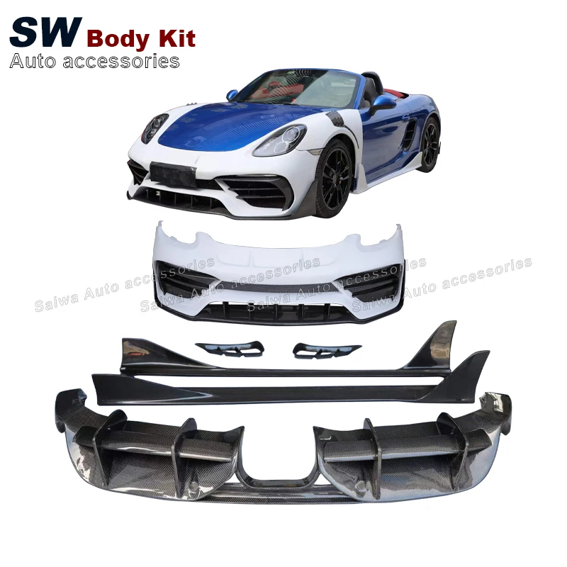 Part Of The Carbon Fiber Pd Style Body Kit For Porsche 981 Upgrade ...