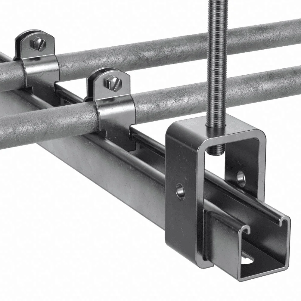 Cold Formed Structural Galvanized Slotted Steel C Channel Bracket Solar ...