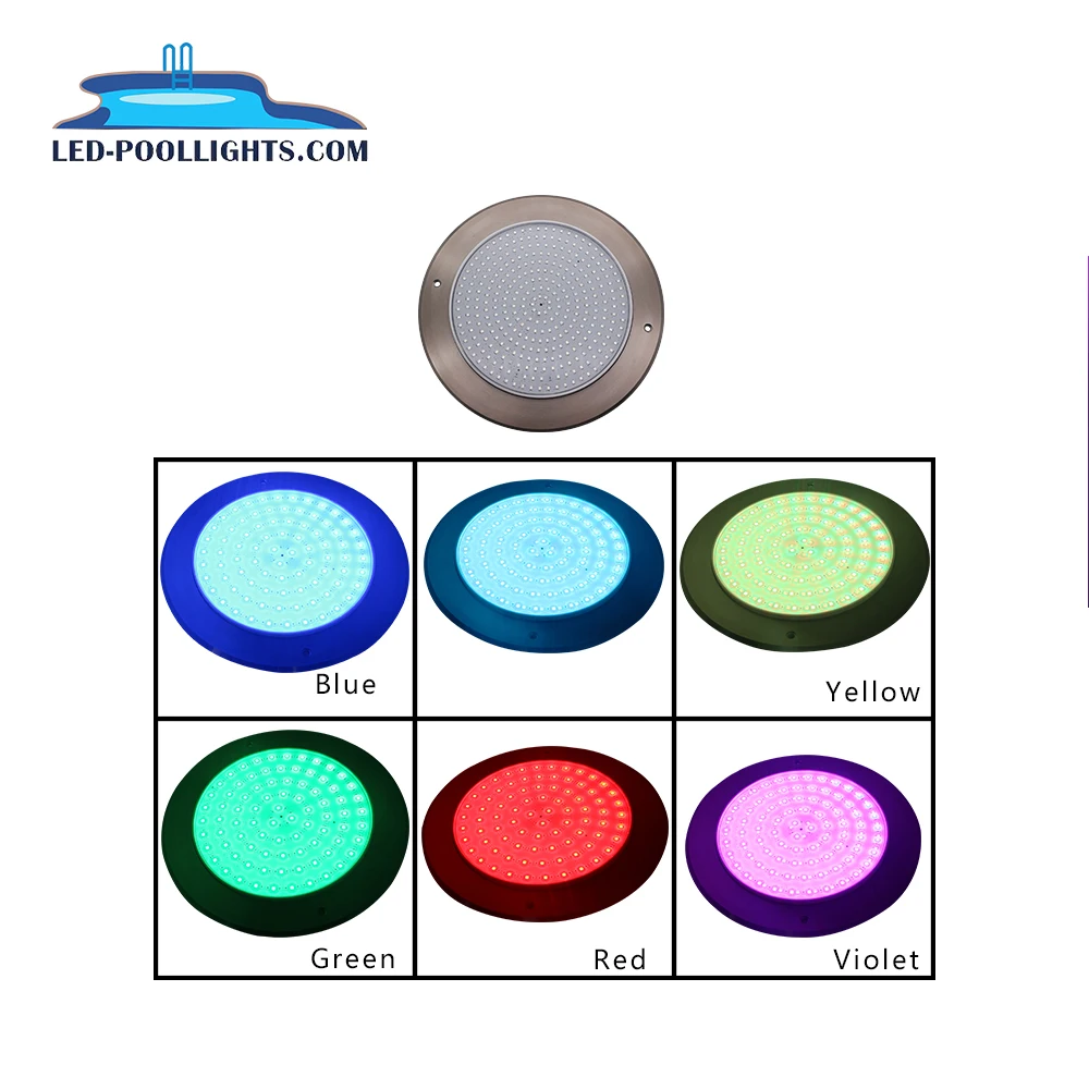 35W RGBW 12V Underwater LED Pool Lights - IP68 & 50000hrs