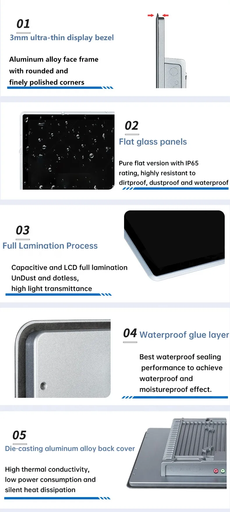 12.1 13.3 15 21.5 Inch Touch Screen Monitor Touch Screen Monitor ...