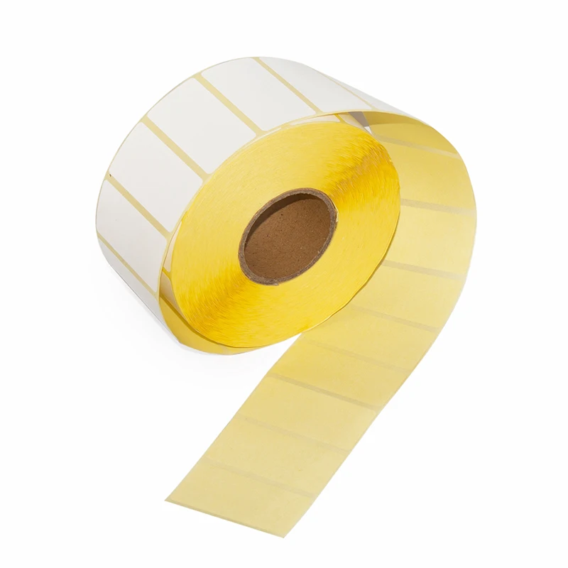 Custom Print Logo Label Paper 50x25mm Thermal Transfer Adhesive Sticker ...