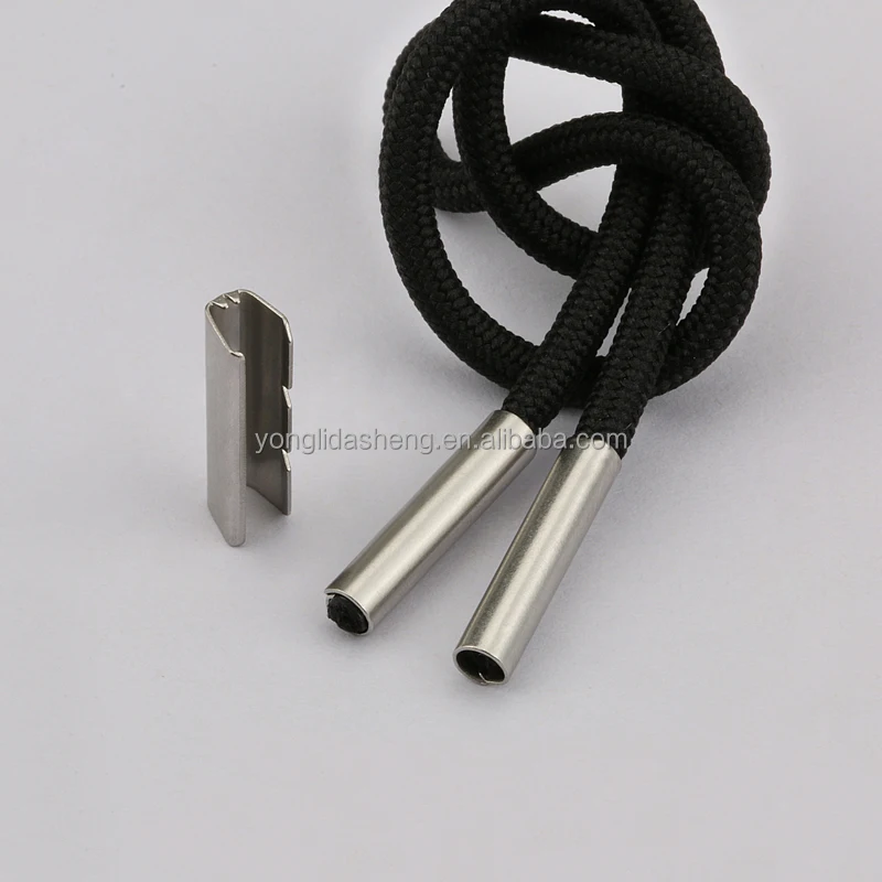 Engraved Logo Metal String Tips/metal Lace Tips /belt Metal Tip End On ...