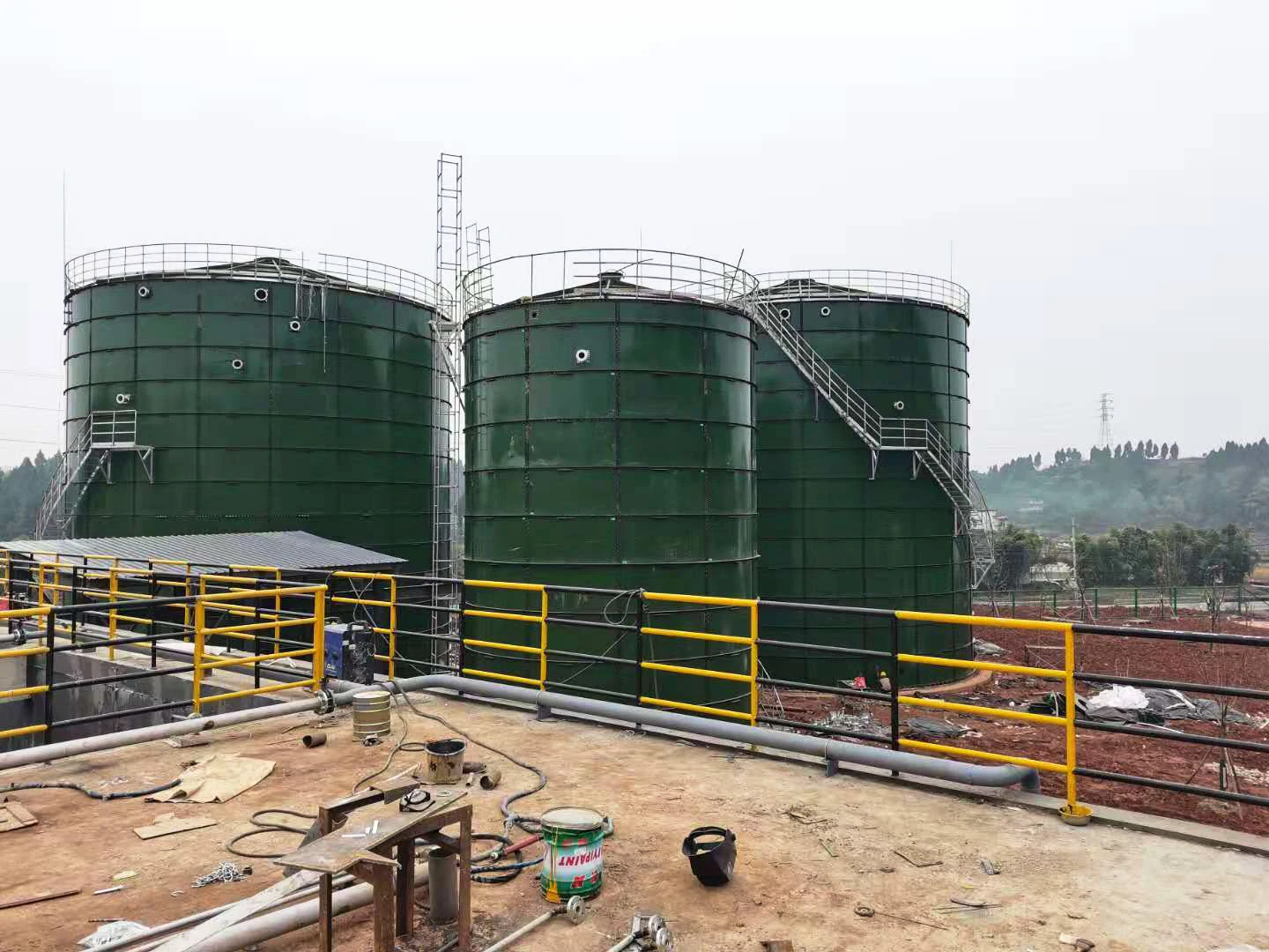 Biogas Digester & Sludge Sedimentation Tank - Standard Enamel