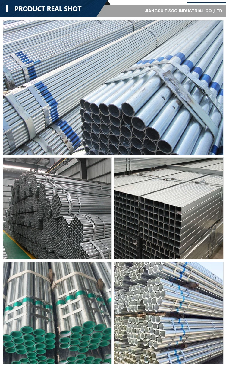 Zinc Coating Pre Galvanzie Steel Pipe Manufacturer Direct Supply Gi ...