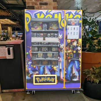 Custom Design Led Screen Game Card Vending Machine Trading Card Vending ...