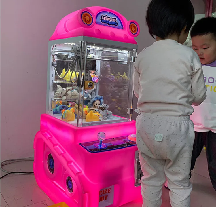 Luxury Mini Coin-operated Tanks Man Arcade Claw Crane Gift With Plush ...