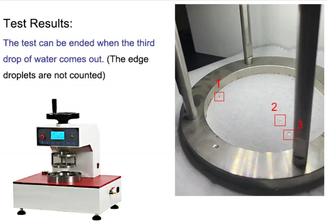 Aatcc 127 Iso 811 Automatic Hydrostatic Head Yaoke Fabric Water ...