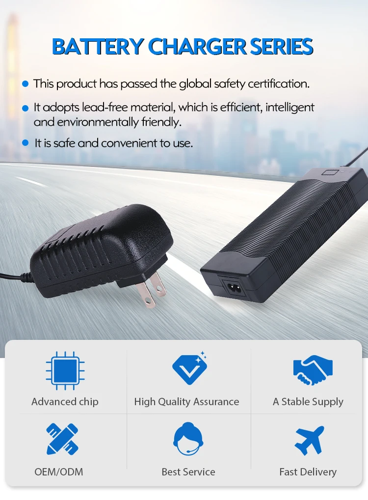 Xve Lithium Battery Charger 12v 12.6v 1a 2a Ac Dc Power Adapter With Ce ...