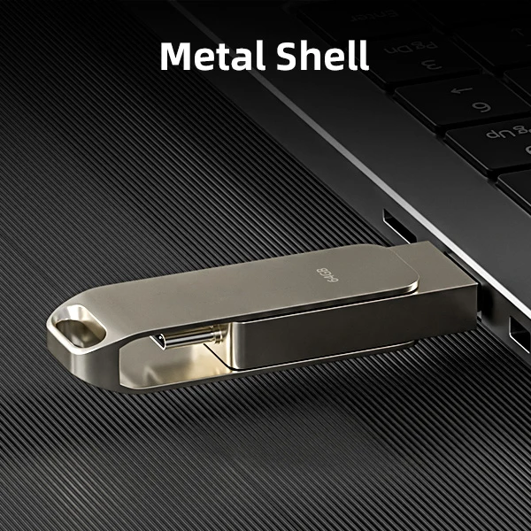 Promotional Disks Flash Memory USB Stick Pen Drive 2in1