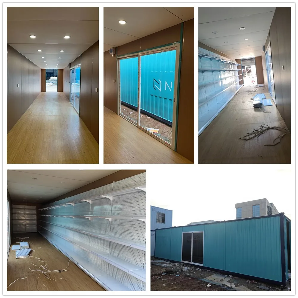 Luxury Custom 40ft Mobile Container Showroom Cabin Display Houses ...