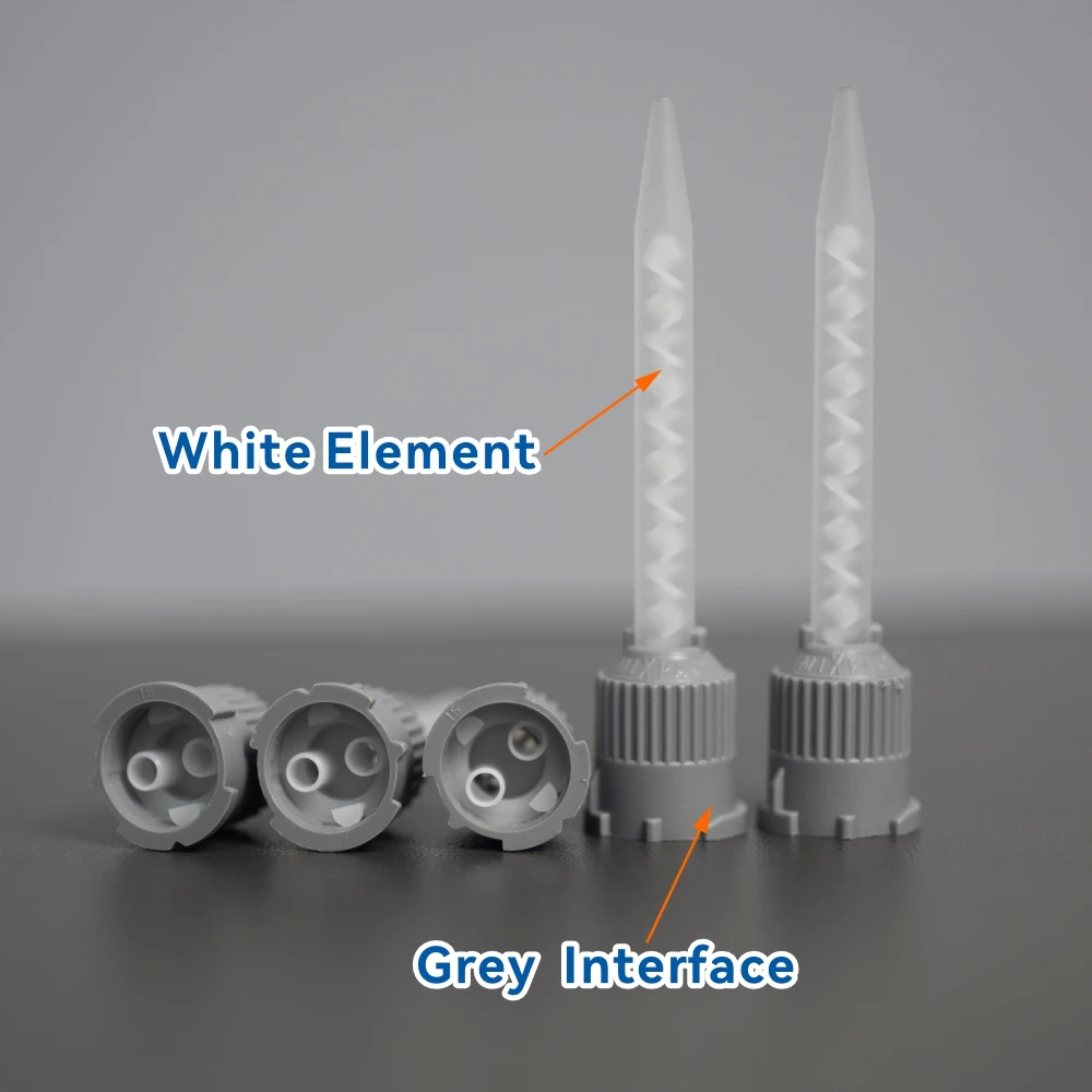 MKH 03-12S Sulzer Mixpac Mix Nozzle Small Static Mixing Tube 2K-Instant ...