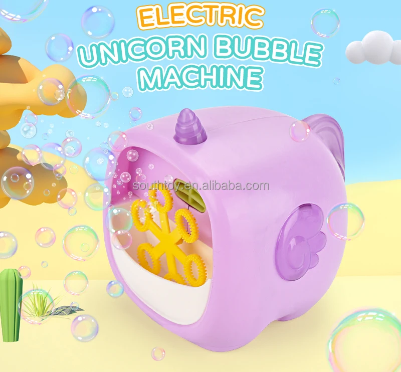 New Automatic Cute Mini Portable Electric Bubble Maker Machine Toys for ...