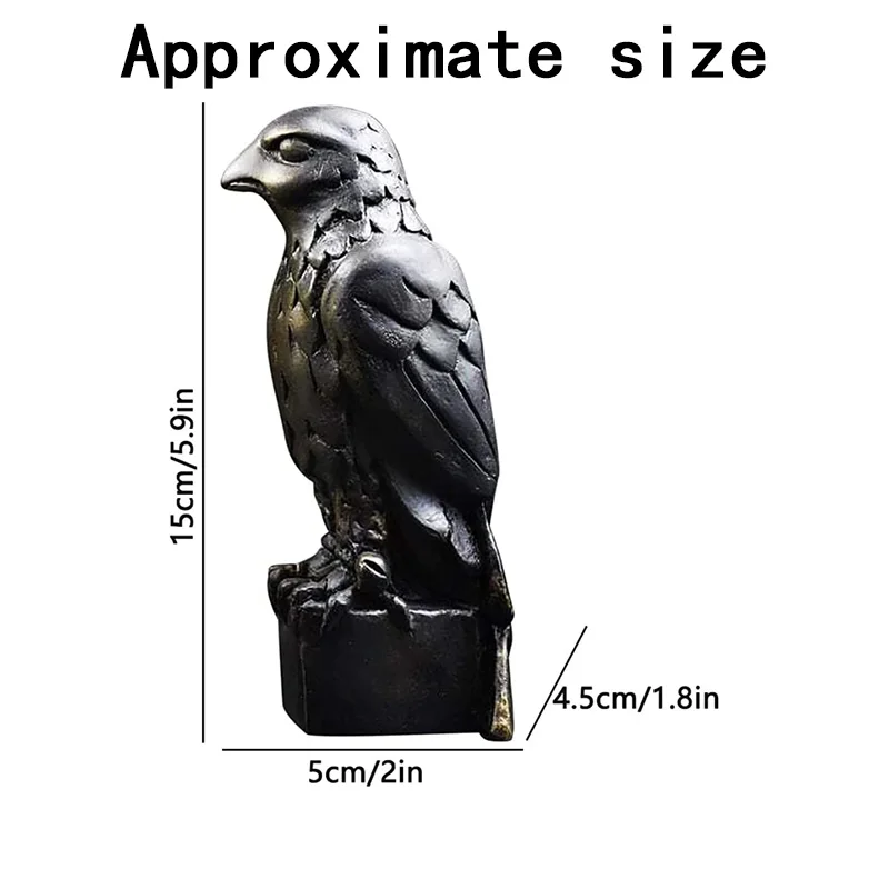 Maltese Falcon Statuette Full Size Prop Statue - Handmade Resin ...