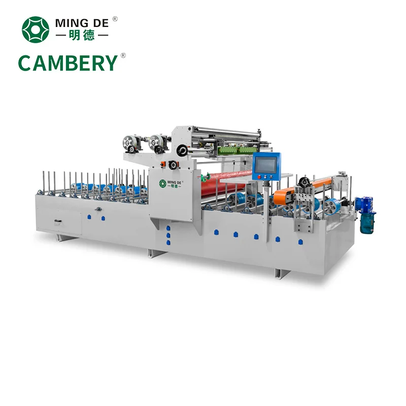 Innovative Design Wood Laminating Profile Hot Glue Wrapping Machine ...