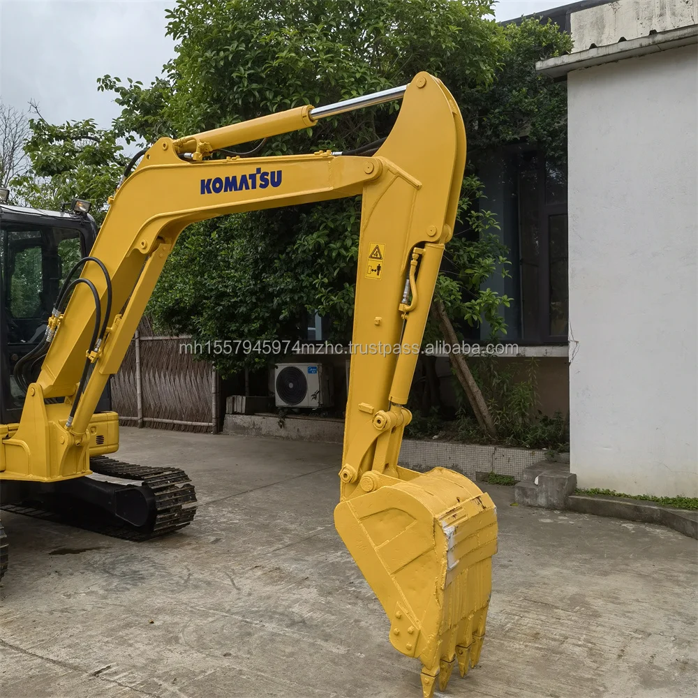 Japan Made Komatsu Brand Pc55mr Crawler Escavador With Rubber Chain,Epa ...