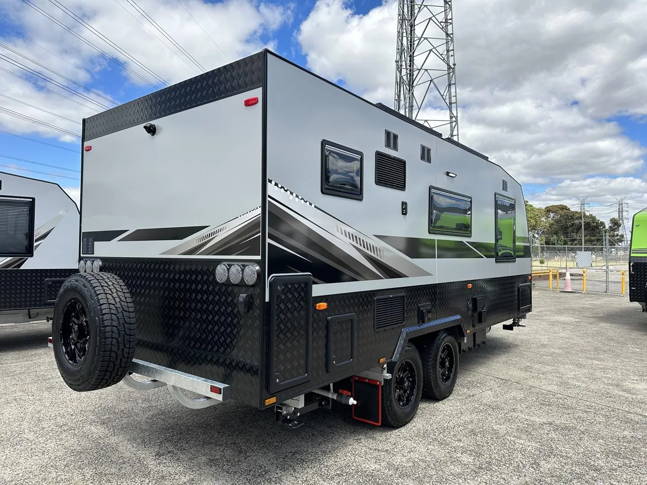 2023 Ecocampor 4x4 Off-road Mobile Caravan Rv Camper Trailer Hard Top ...