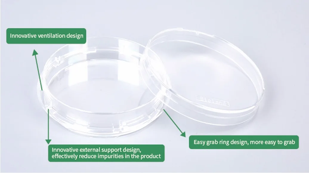 Bioland Laboratory Petri Dish Plastic Tissue Cell-culture Dish 35mm ...