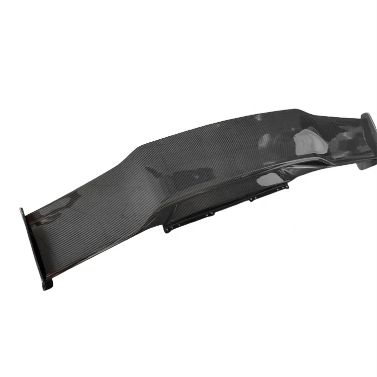 high-quality V Style Carbon Fiber Racing Car Rear Trunk big Wing ...