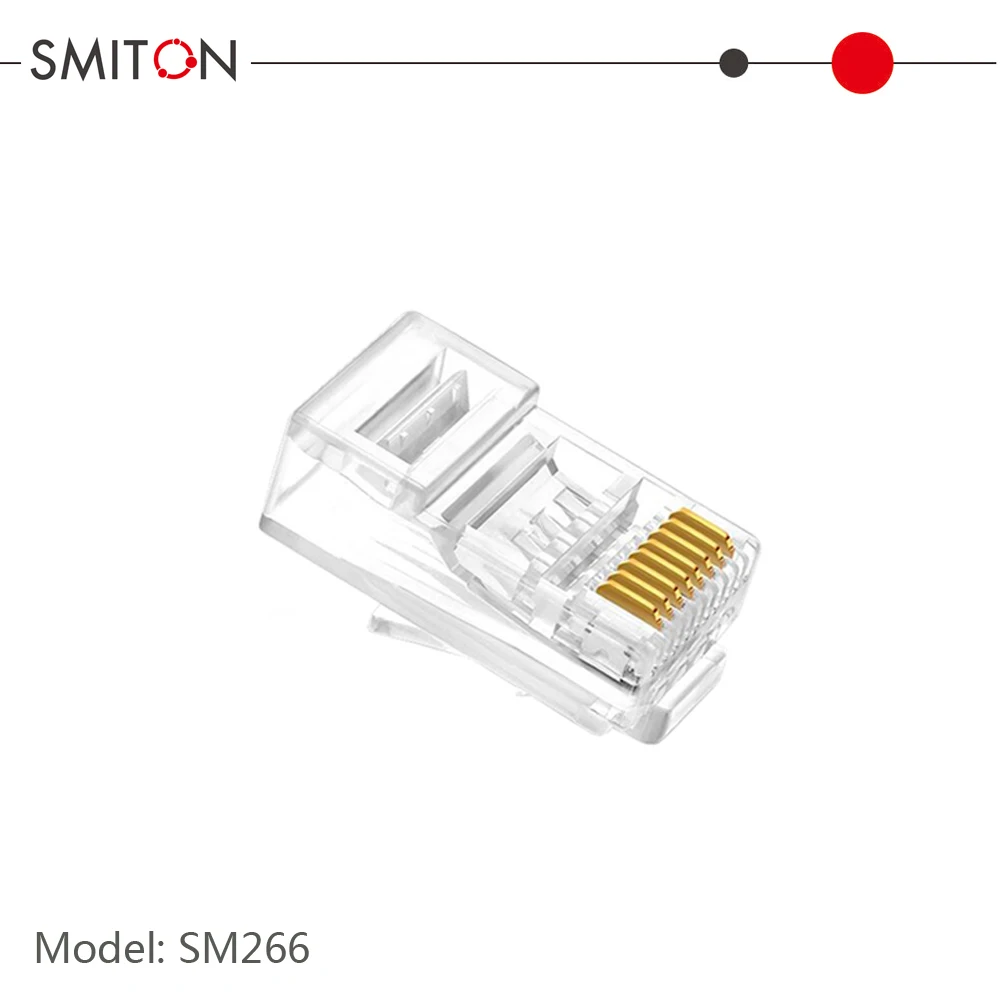 Rj45 Male Connector Cat6 Utp Ethernet Rj45 Connectors - Buy Ethernet ...