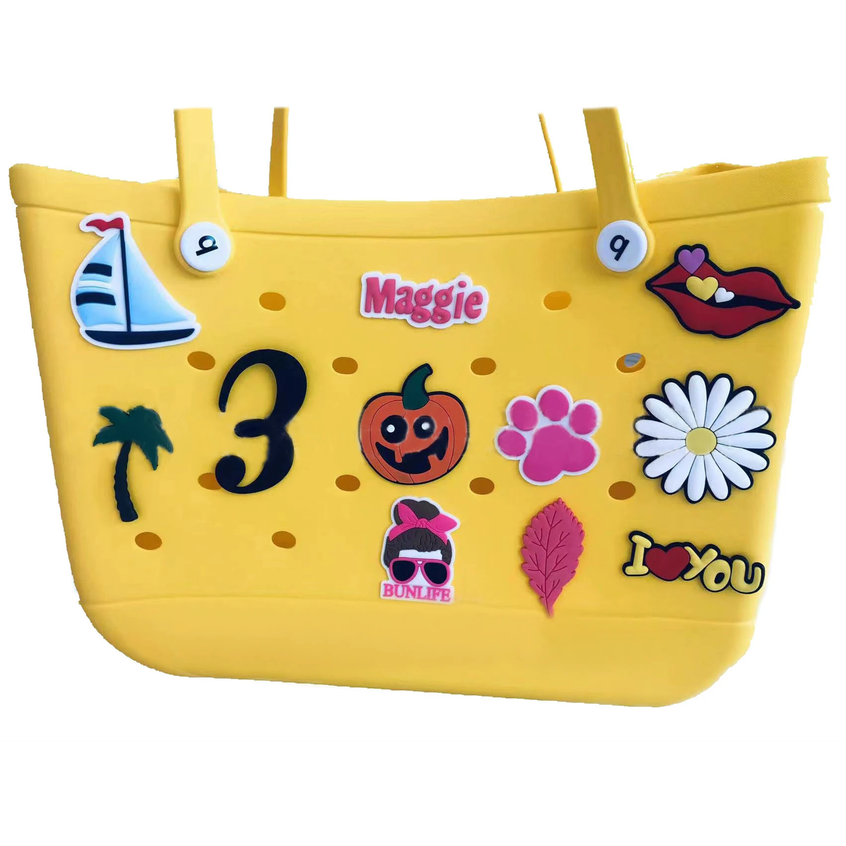 Bitty Bogg Bag 30-Piece Bogg Bag Charm Set - DIY Decorations For Rubber ...