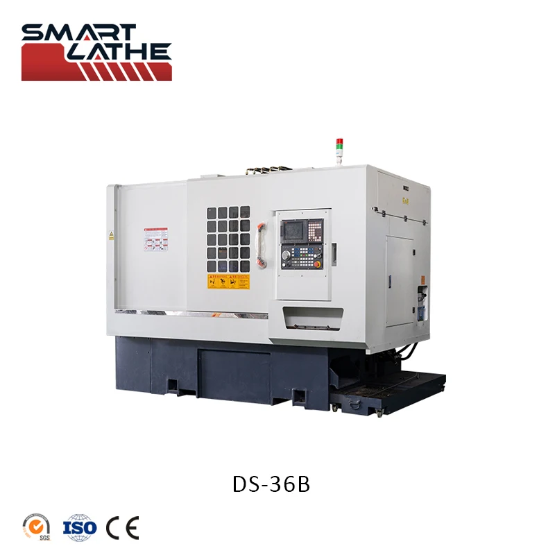 Heavy-duty Twin-spindle Cnc Lathe With Live Tooling For Complex ...