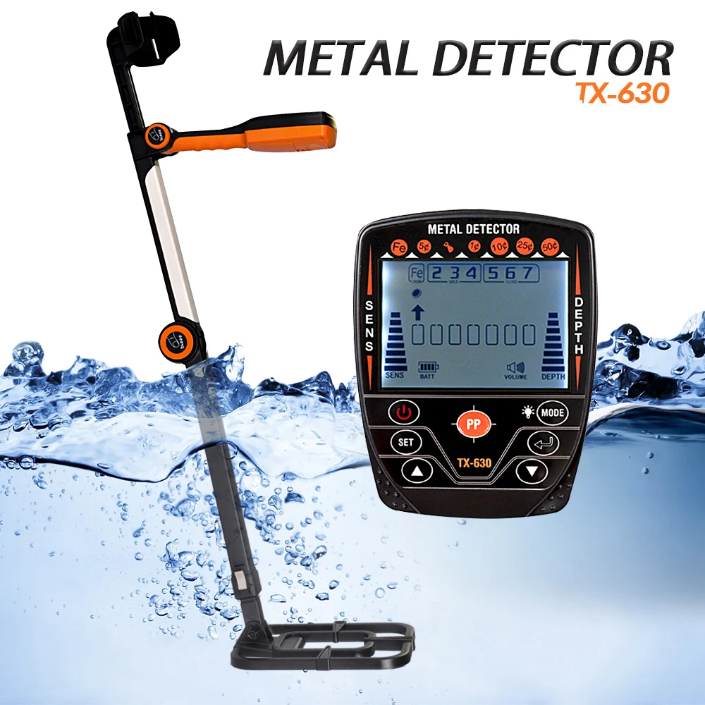 Tianxun TX-630 Foldable Metal Detector - Lightweight & Accurate