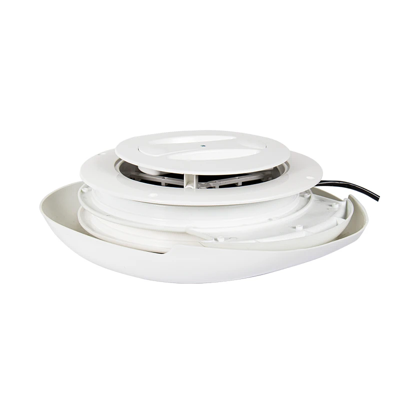 Ambulance Exhaust Fan - Multi-Function Car RV Oval Mushroom Fan