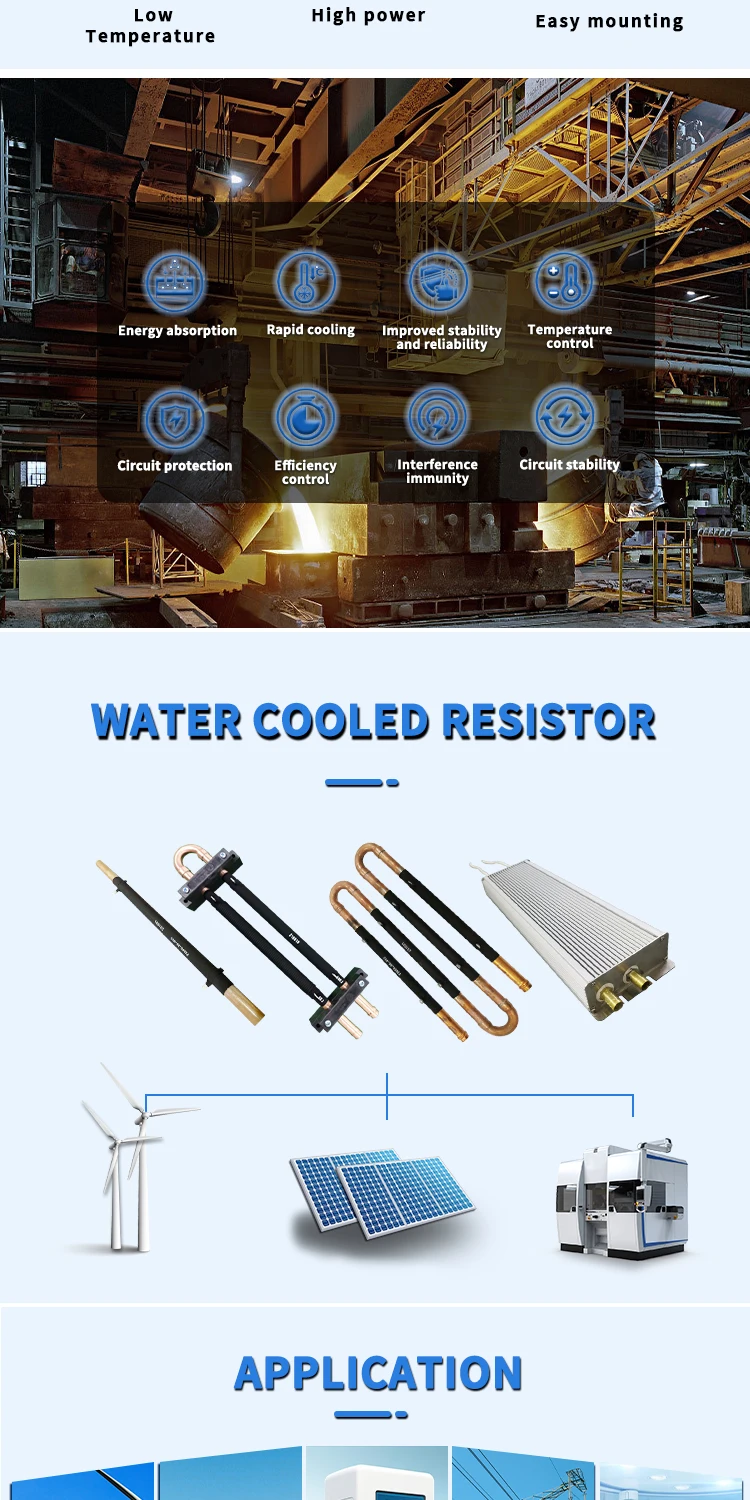 5kw Water Cooled Dump Load Resistor - Buy Aluminum Cased Resistor water ...
