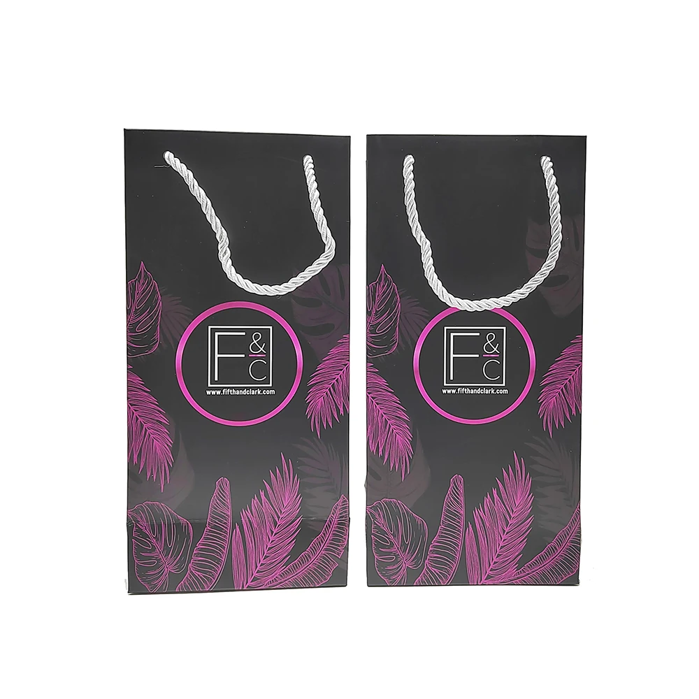 Customized Branded Logo Luxury Black Paperboard Printing Paper Apparel ...