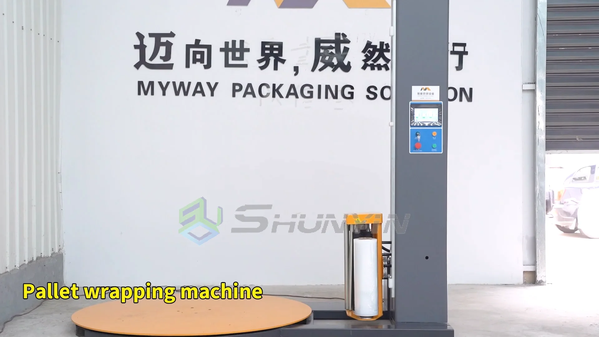 High Quality Pallet Wrapping Machine/pallet Wrapper/stretch Film Pallet ...