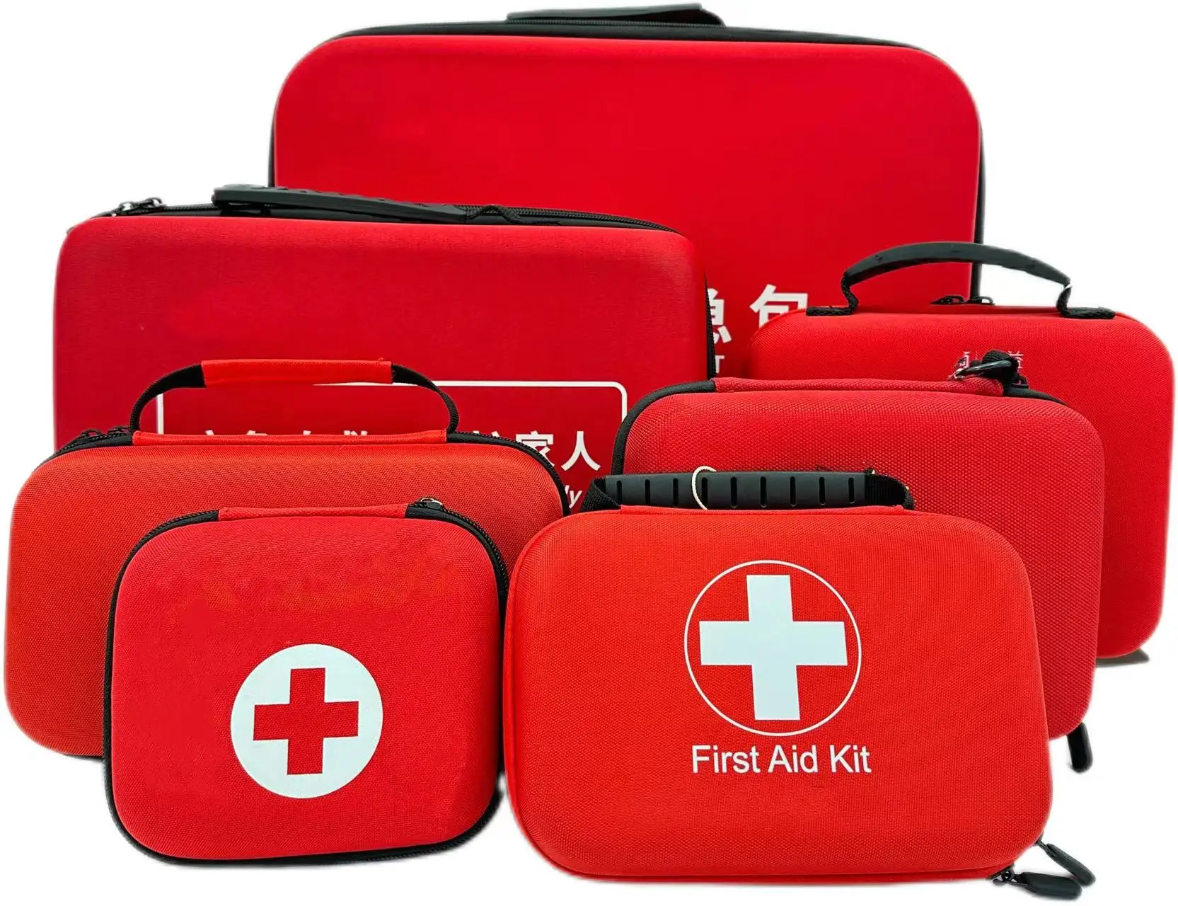 Large Travel First Aid Kit Bag With Eva Medical Case Nylon Material ...