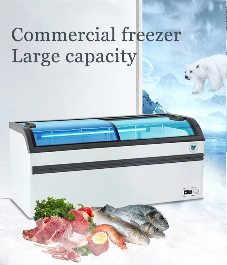 Rebirth Supermarket Horizontal Deli Cooling Cabinet New Style ...